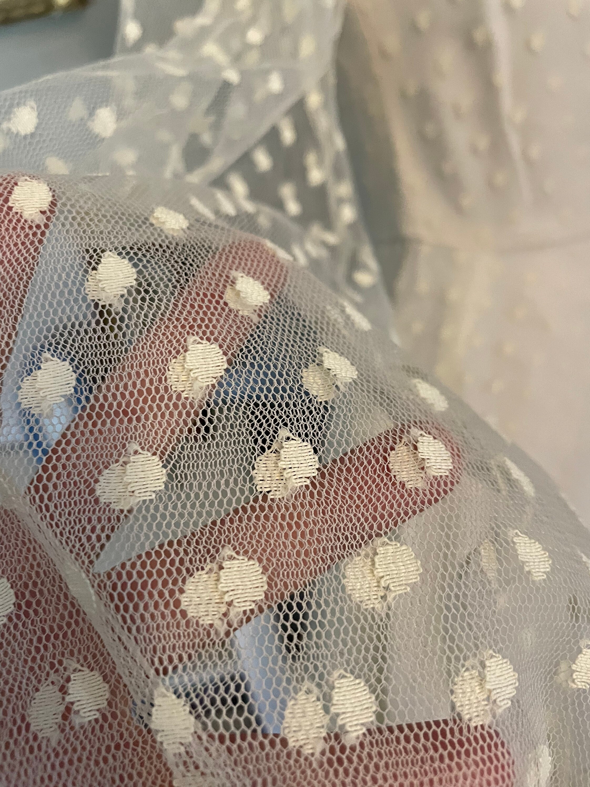 1970s Cream Tulle Dress - Etsy