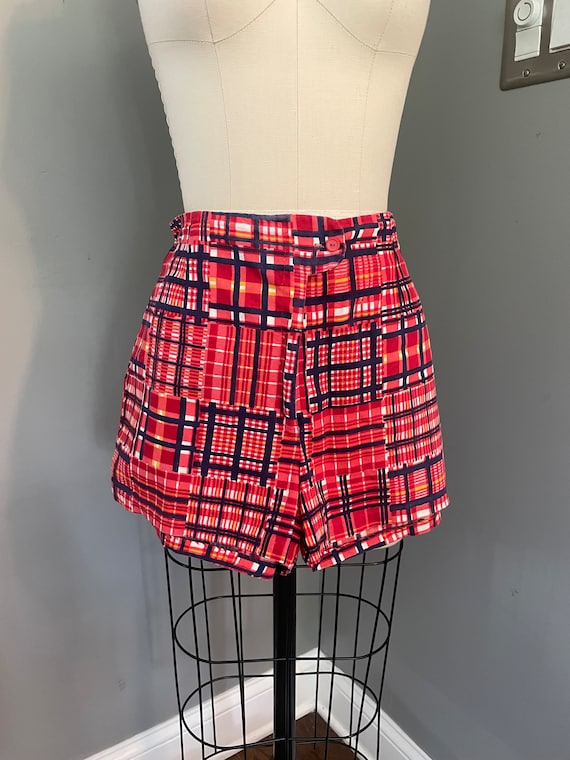 1970’s Patchwork Print Shorts - Gem
