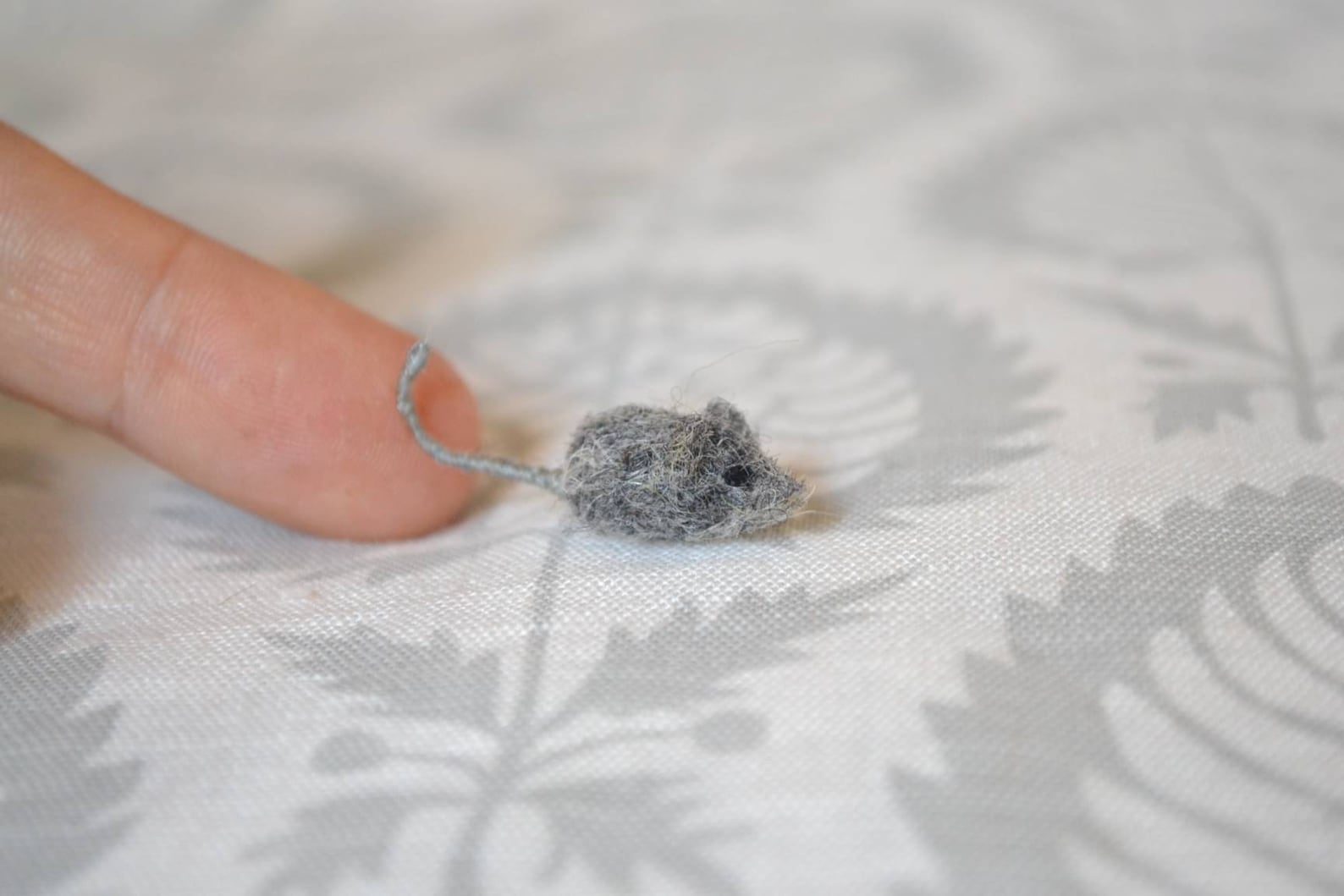 Felting Mouse, Needle Felted Tiny Toy, Tiny Mouse, Felted Animal ...