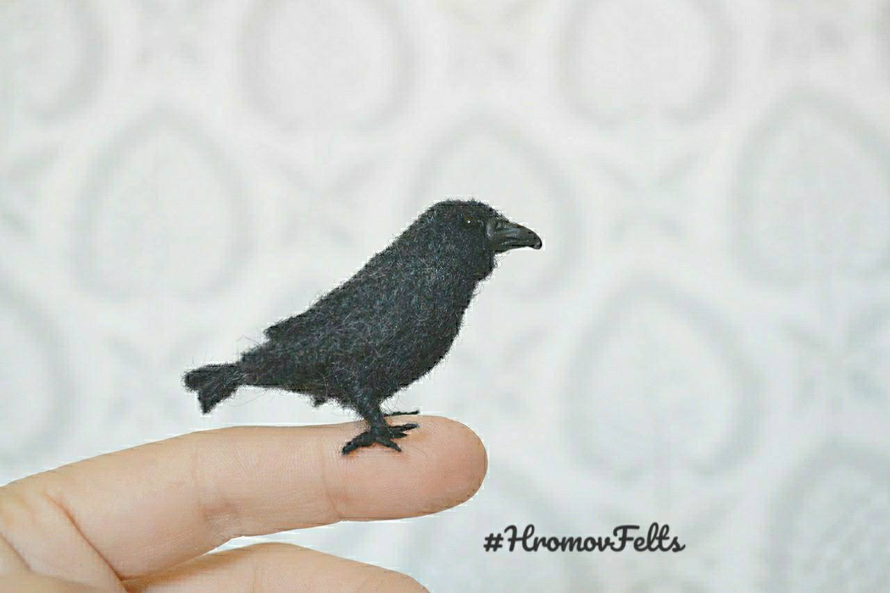 Dolls & Miniatures Miniatures OOAK Hand made dollhouse miniature birds ...