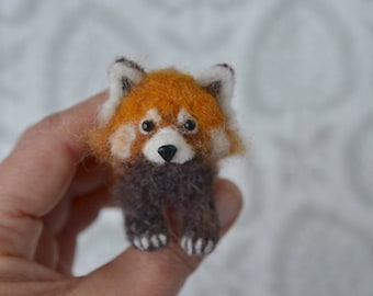 Felted Red Panda - Etsy