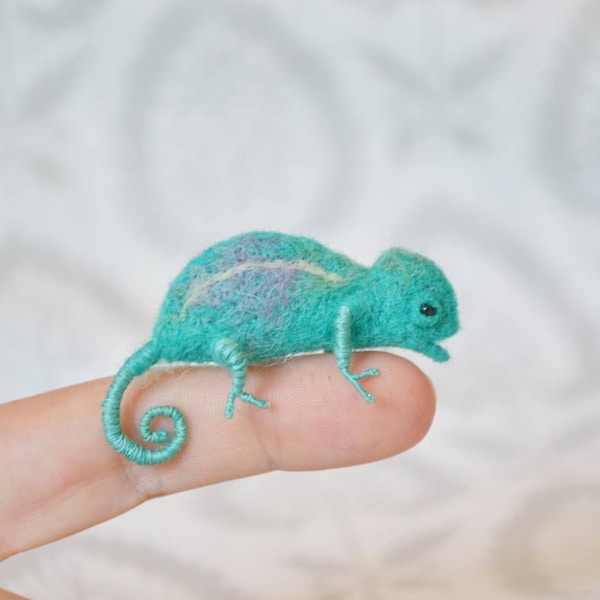 Needle Felted Miniature Animals - Etsy