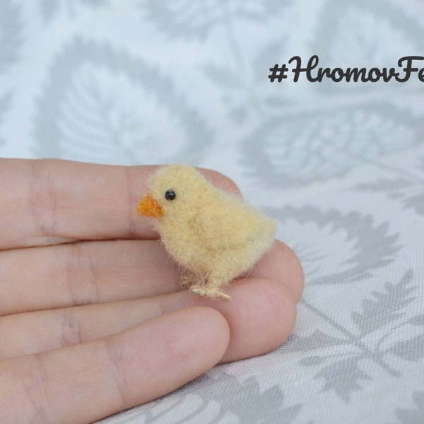 Needle Felt Chick - Etsy