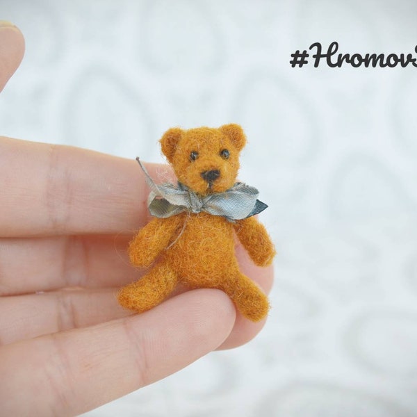 Needle Felted Bears - Etsy