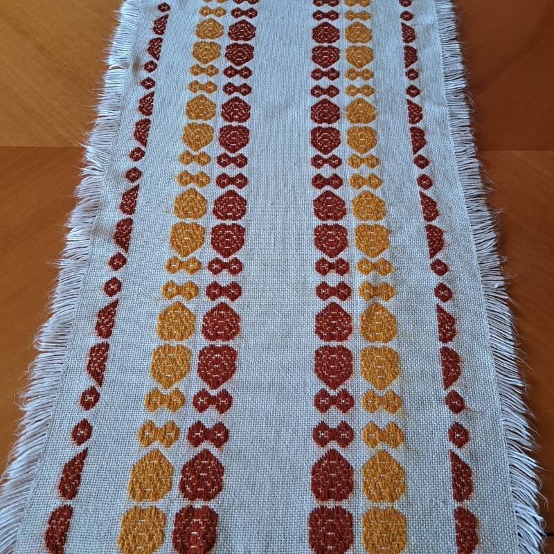 Swedish Table Runner - Etsy
