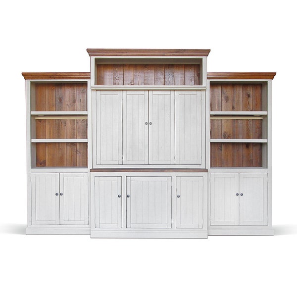 Rustic Media Center - Etsy