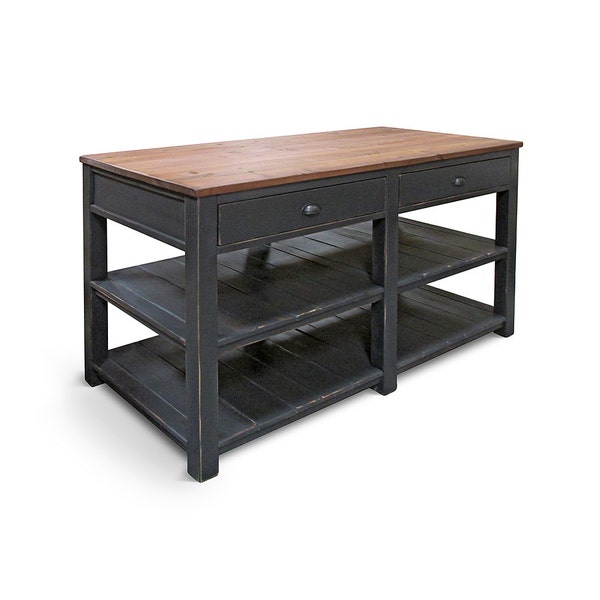 Kitchen Island Table - Etsy