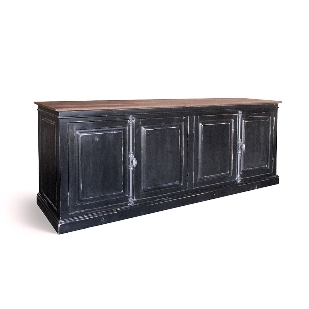 Console Cabinet, Media Console, Sideboard, Reclaimed Wood, Bookcase ...