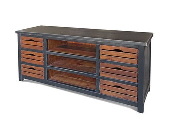 Reclaimed Wood Tv Stand - Etsy