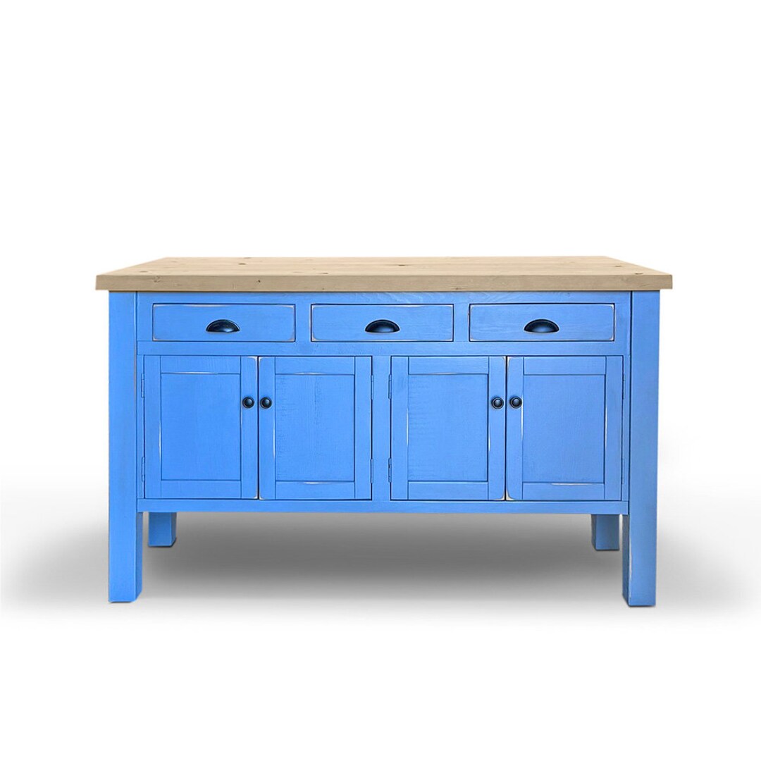 Kitchen Island, Farmhouse Kitchen, Butcher Block, Island, Table ...