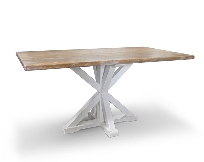 Dining Table, Farmhouse Dining Table, Rectangle Table, Kitchen Table ...