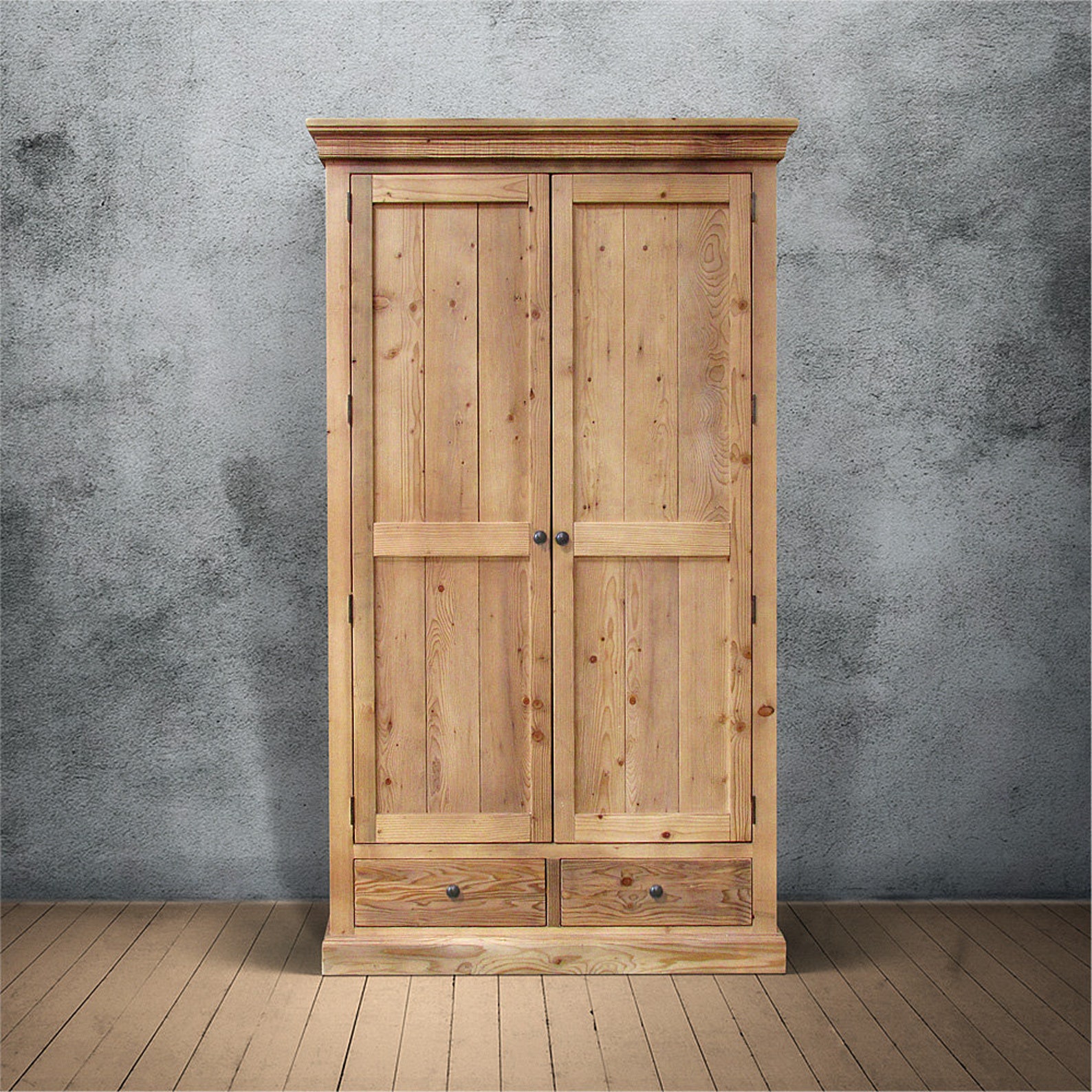 Wardrobe Bookcase Display Cabinet Reclaimed Wood - Etsy