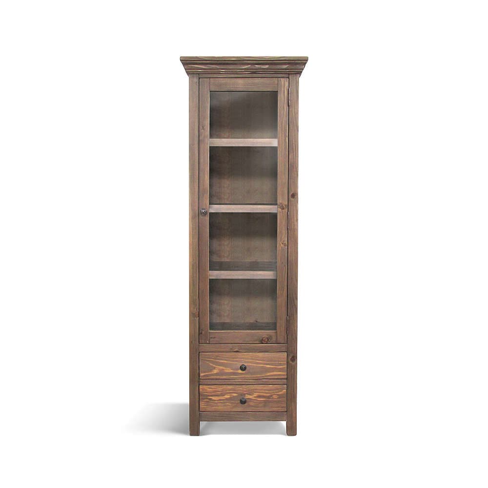 Bookcase Display Cabinet Bookshelves Wood Cabinet - Etsy