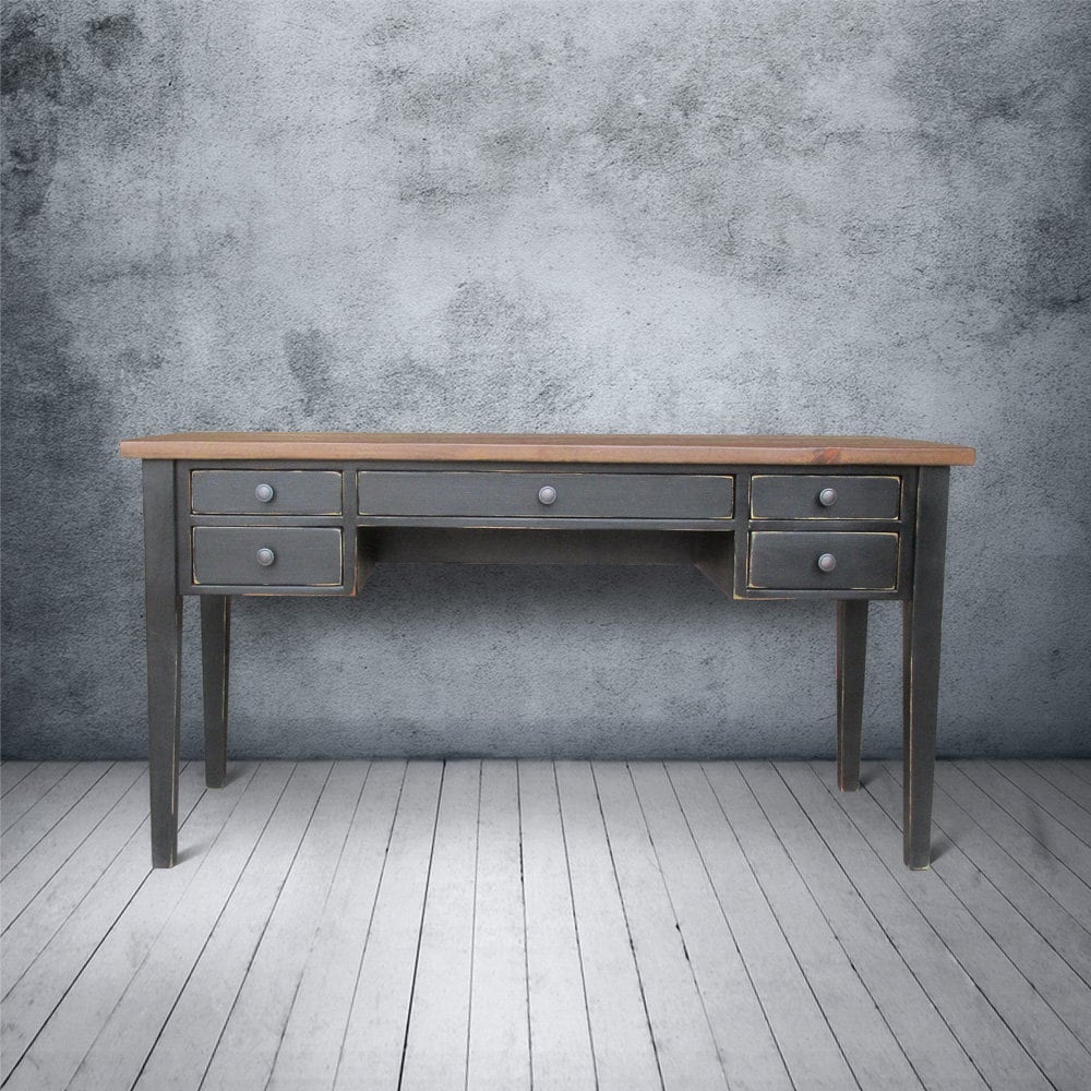 Cardiff Writing Desk Rustic Farmhouse Desk Reclaimed Wood | Etsy