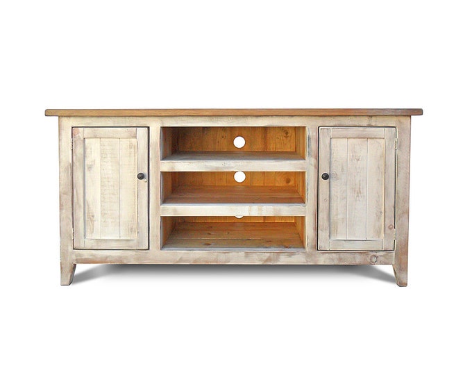Media Console, Entertainment Console, TV Stand, Reclaimed Wood ...