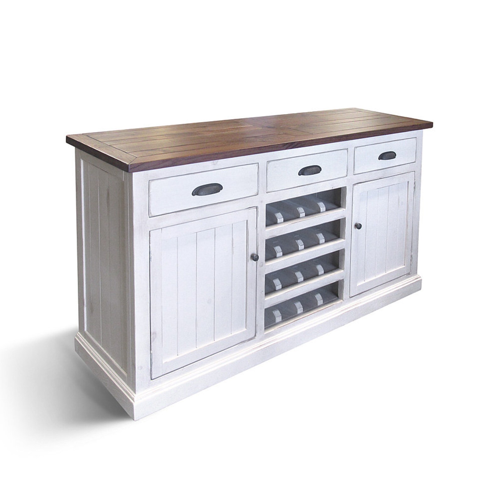 Sideboard Wine Cabinet Wine Rack Buffet Rustic Farmhouse - Etsy