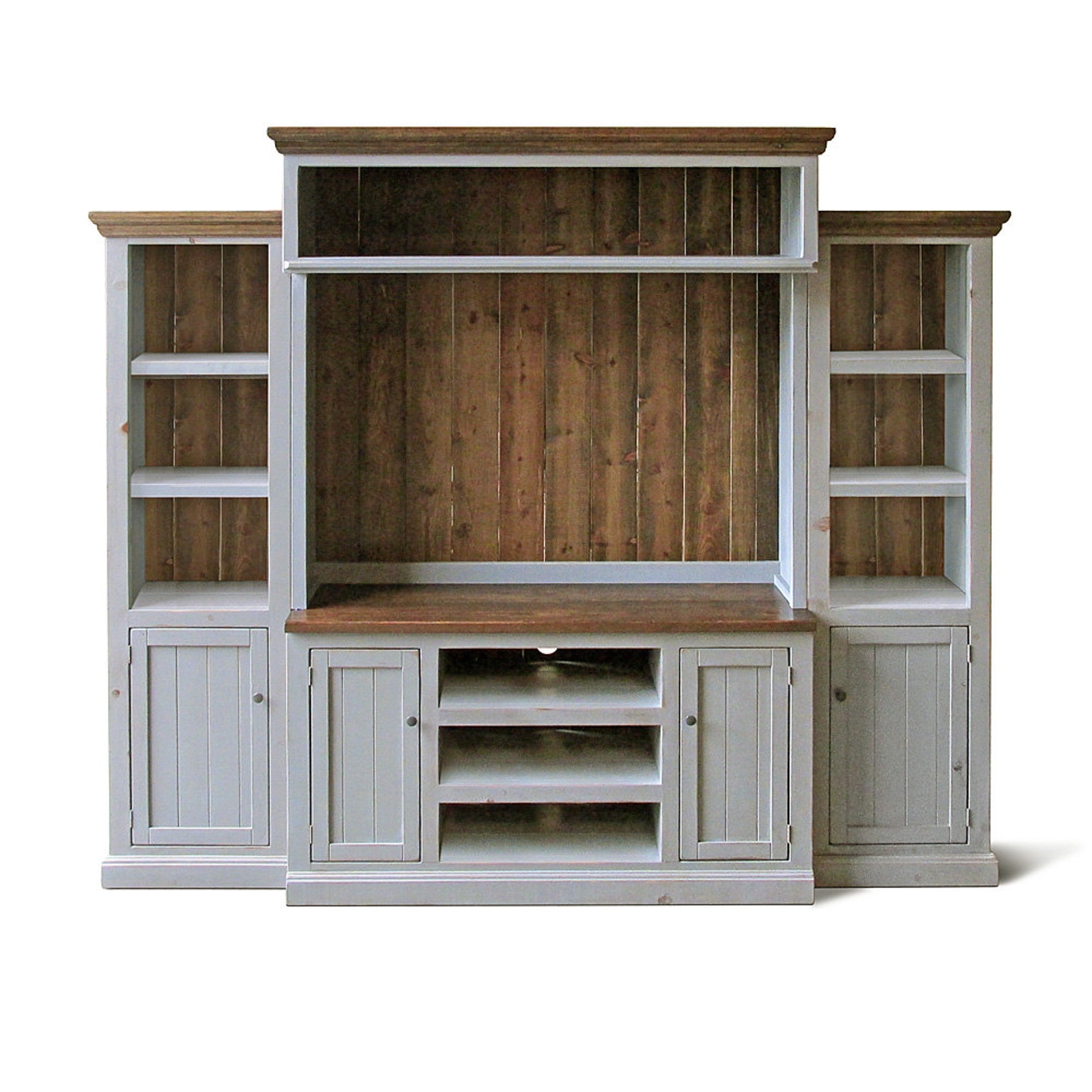 Entertainment Center Media Console Home Theater Reclaimed - Etsy