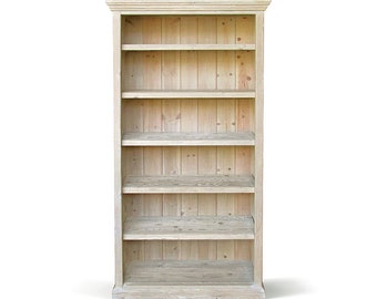 Rustic Bookcase - Etsy