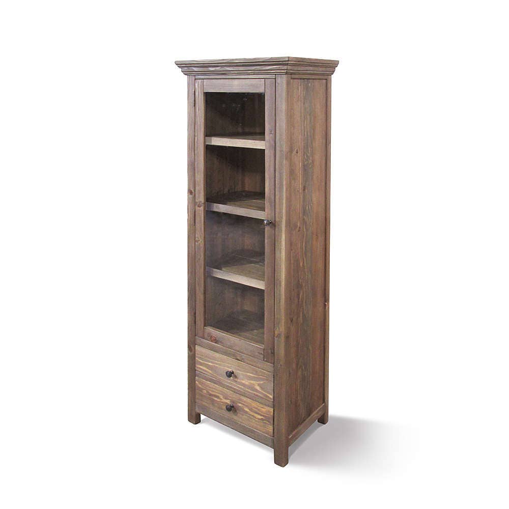 Bookcase Display Cabinet Bookshelves Wood Cabinet - Etsy