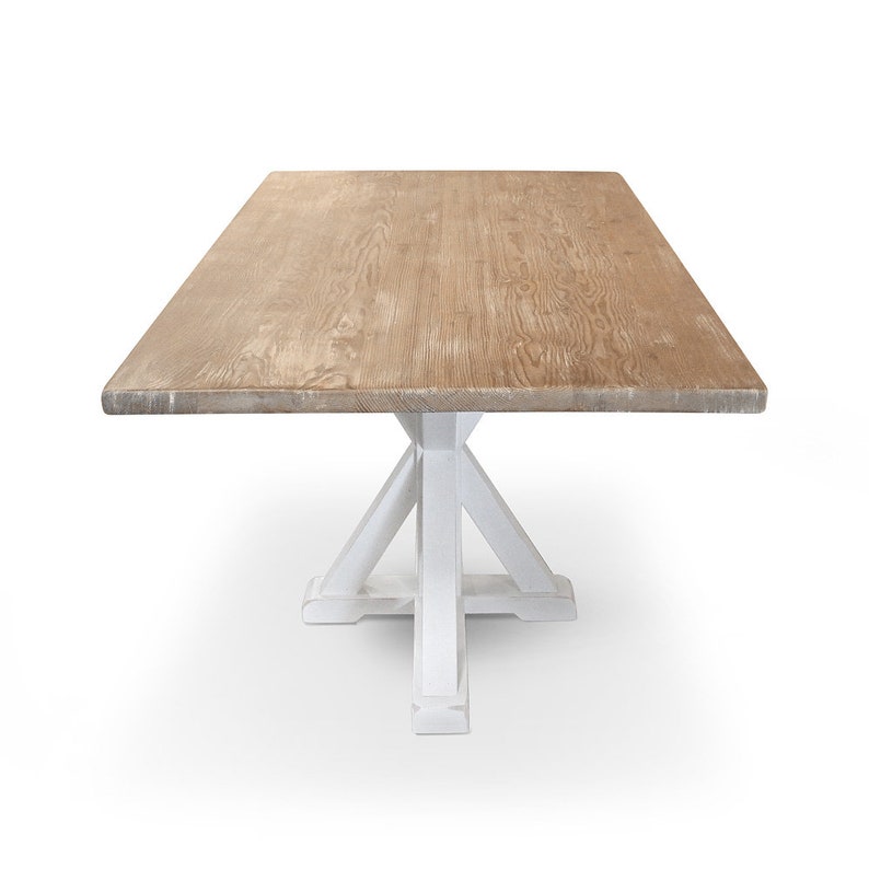 Dining Table Farmhouse Dining Table Rectangle Table Kitchen - Etsy