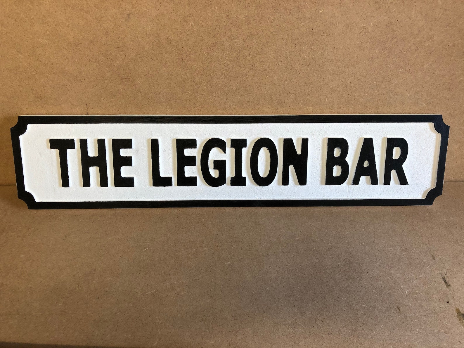The Legion Bar pub street sign Rustic home decor plaque | Etsy