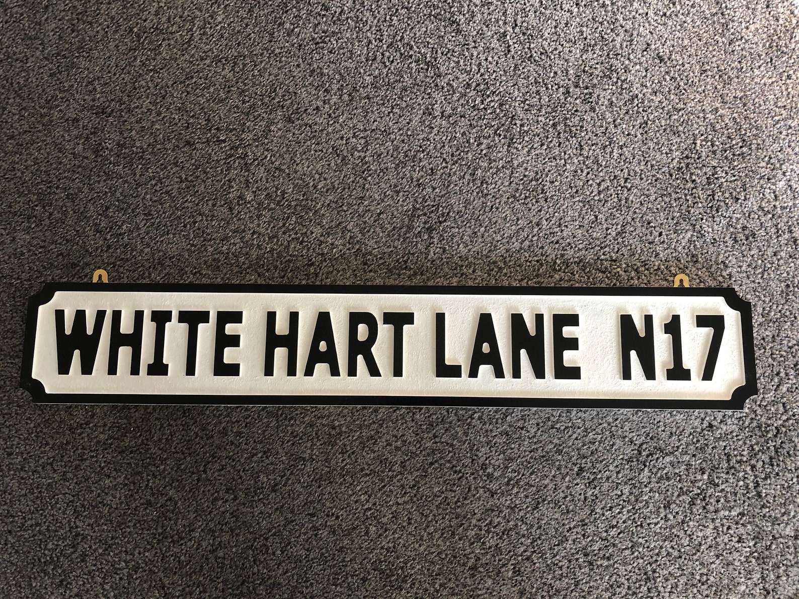 White Hart Lane N17 Football Club Street Sign Wall Art | Etsy