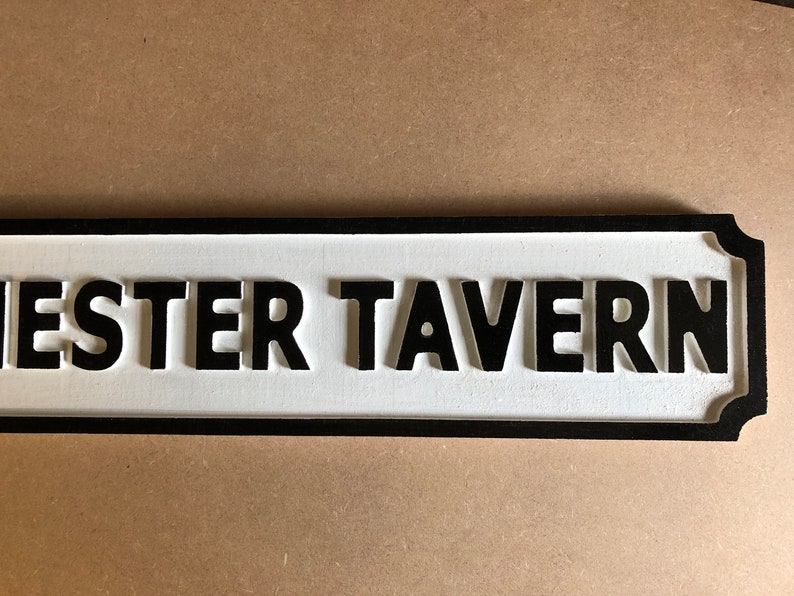 The Winchester Tavern Shaun of the dead pub street sign. | Etsy