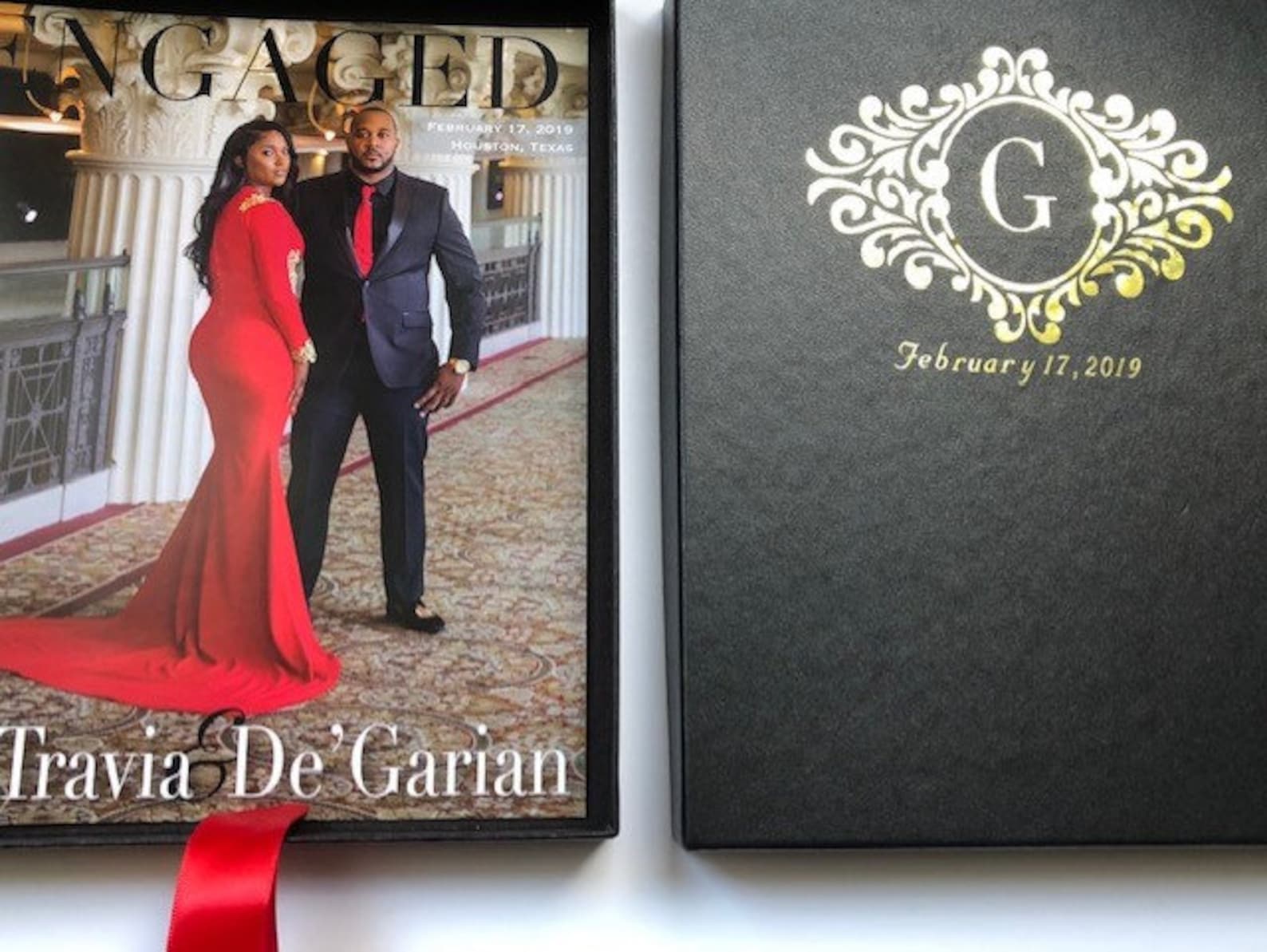 Wedding Magazine Invitation Boxed Wedding Invitations - Etsy