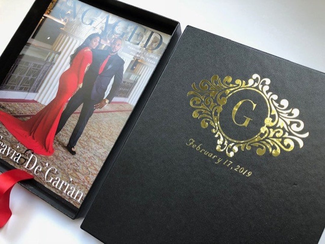 Wedding Magazine Invitation Boxed Wedding Invitations - Etsy