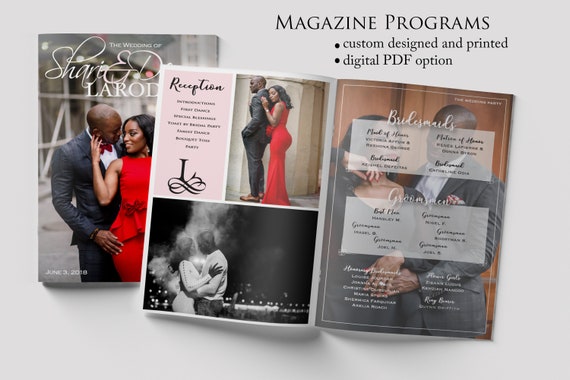 Wedding program cover 60 photos - Astyledwedding.com
