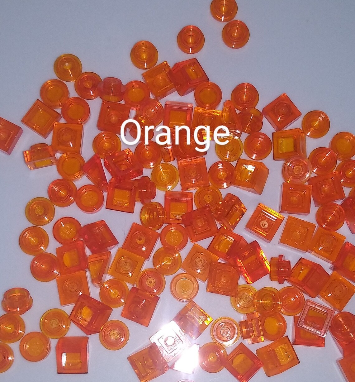 LEGO® Small Translucent 100 Random Pieces You Pick the | Etsy