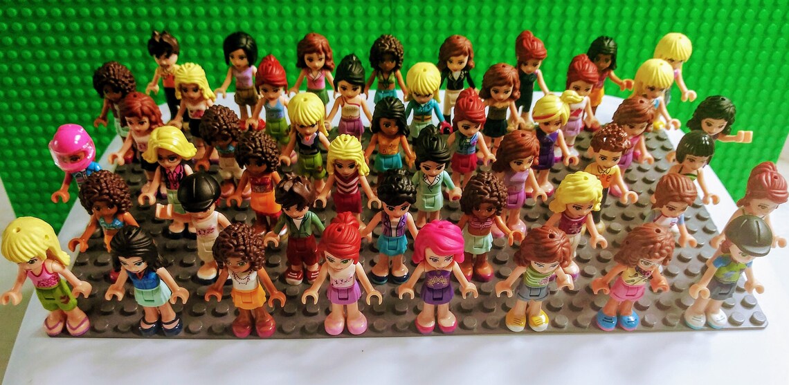 LEGO® Friends Minidolls With Accessories Random Lot of 5 - Etsy