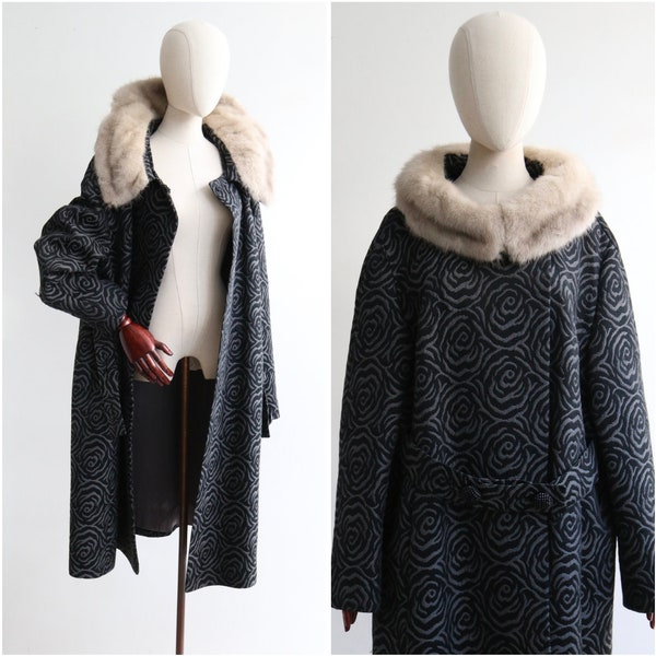 Brocade Coat - Etsy UK