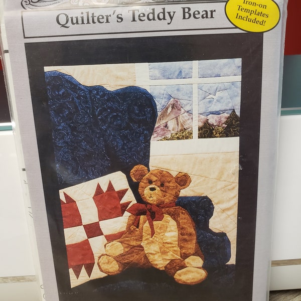 Quilt Teddy Bear - Etsy
