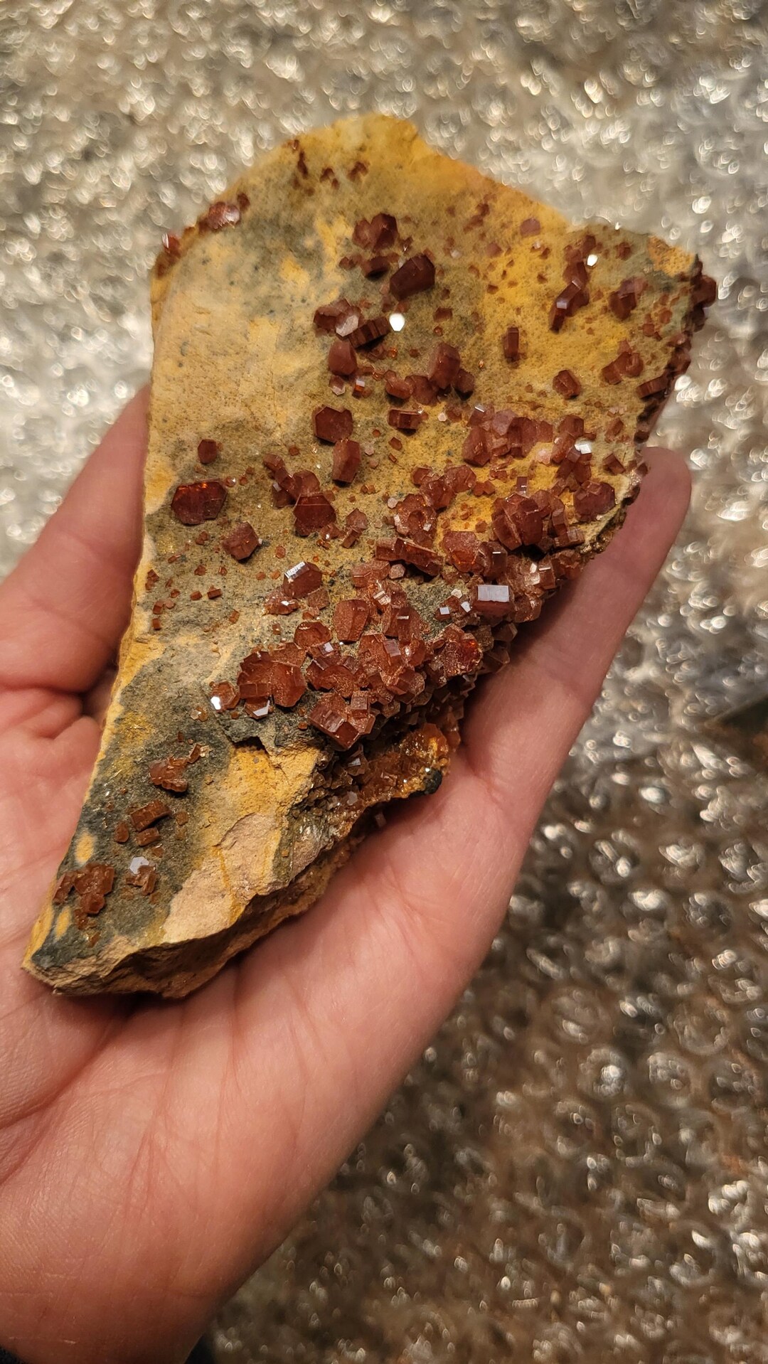XL Vanadinite Cluster on Matrix Vanadinite Cluster Specimen Rocks ...