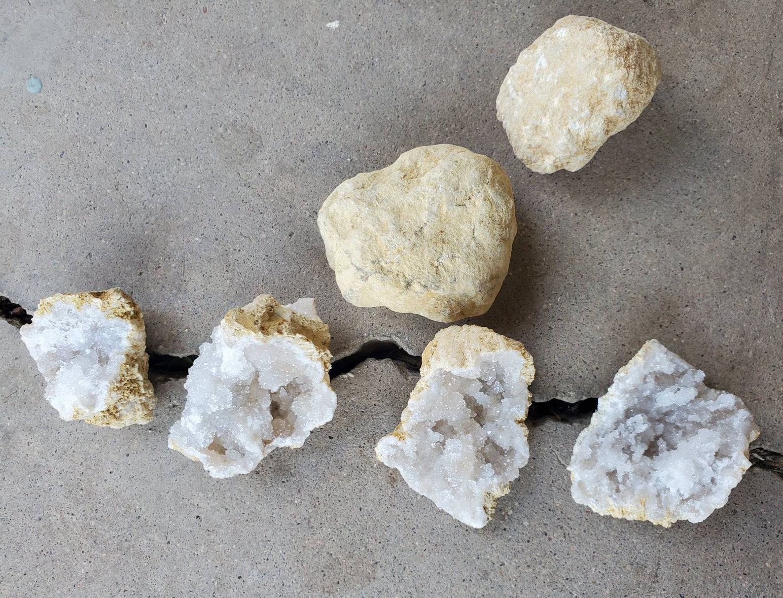 Break Your Own Geodes Gift Box Set of Five Unopened Geodes - Etsy