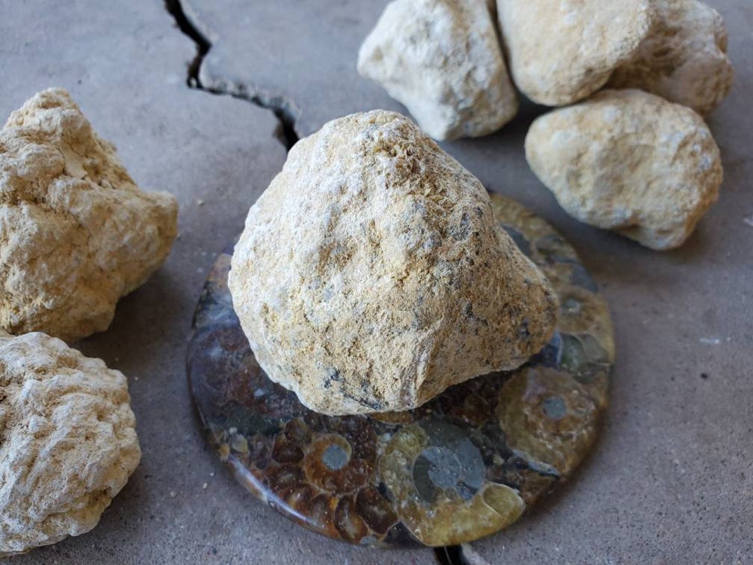 Medium Size Unopened Geode From Morocco|softball Size Break Your Own ...