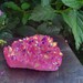 Angel Aura Cluster Pink Angel Aura Quartz Cluster Crystals Geode ...