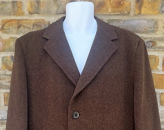 Vintage Circa 1960's "burton" Quality Tailored Heavyweight Pure Wool ...