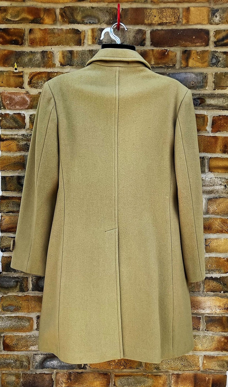 Vintage 1970's bodner Elem Quality Made Sand Coloured Pure Wool ...