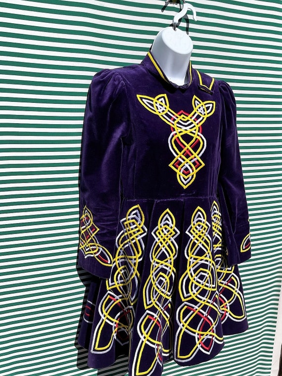 Stunning Irish Formal Handmade Performance Dress in Bright | Etsy