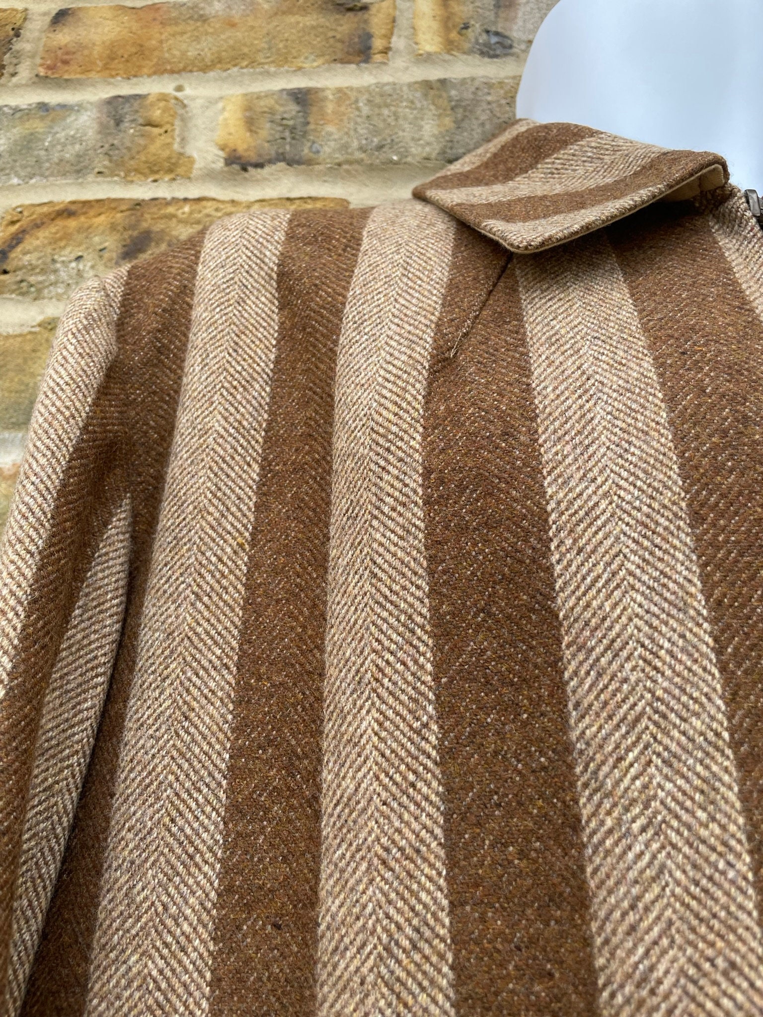 Vintage "hackett London" Rare Anniversary 21 Tweed Striped Designer ...