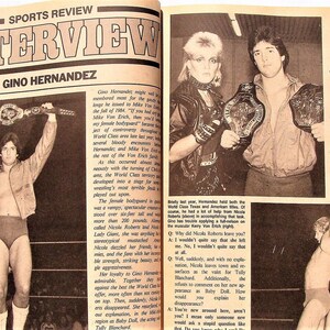 Wrestling Magazine May 1985 Lou Albano Freebirds Ric Flair Terry Gordy ...