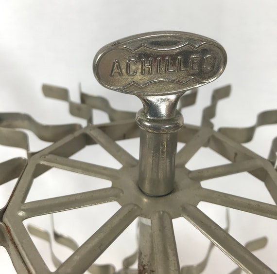 1950s Achilles 18 Slot Rotating 2 Tier Metal Stamp Rack Holder 2 Tier ...
