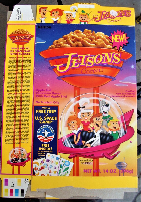 Empty Cereal Box