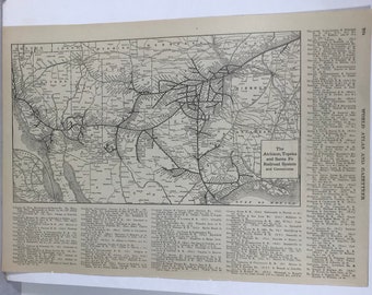 Santa Fe Railroad | Etsy