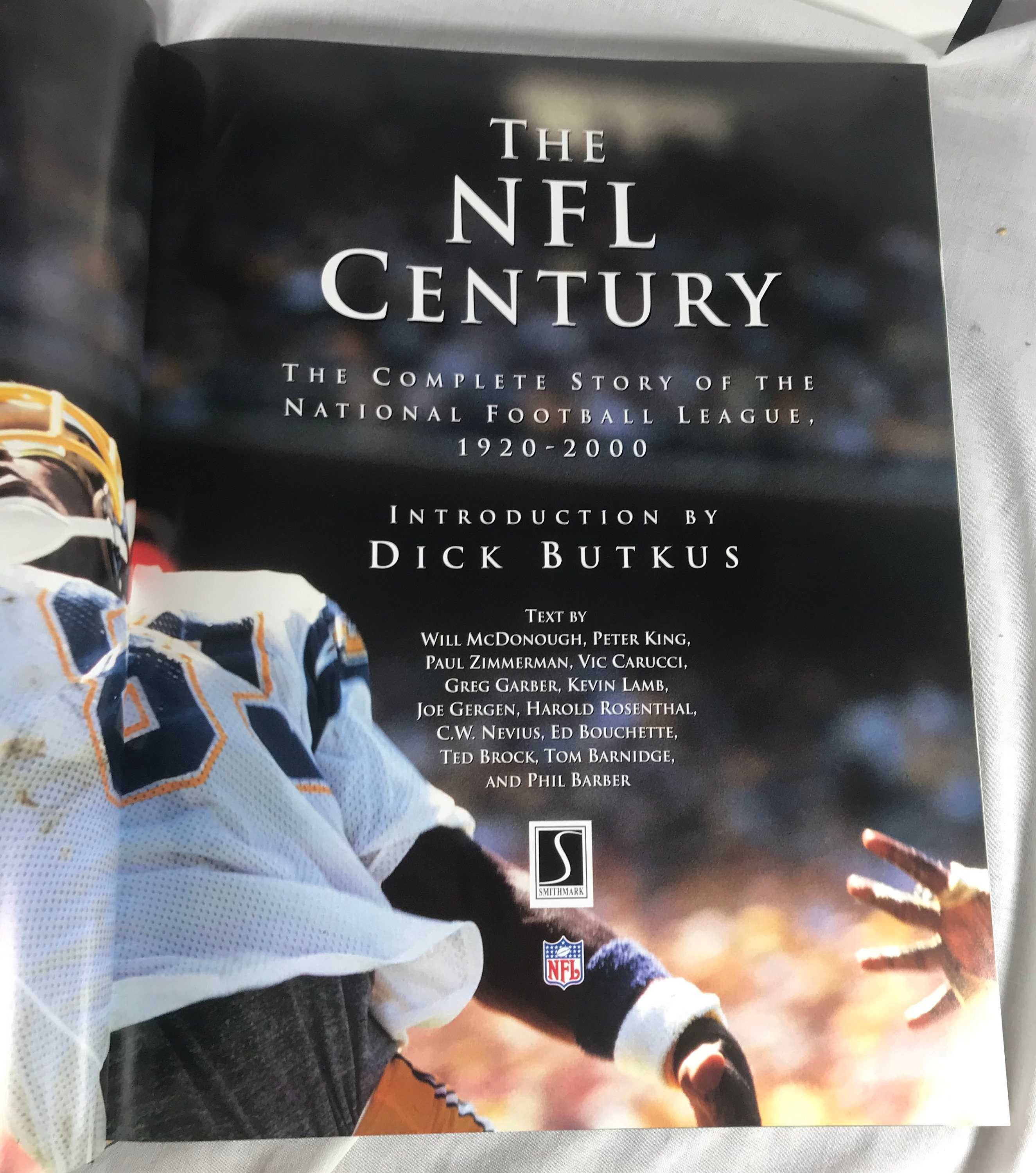 The NFL Century Complete Story 1920 2000 Hb Dj Vg 1999 1st Butkus ...