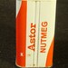 Vintage Astor Ground Nutmeg Spice Tin 1 1/2 Oz Red White - Etsy