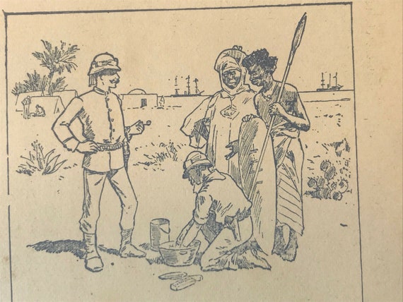 Cerealine Flakes Antique Trade Card 1890's Zulu Land | Etsy