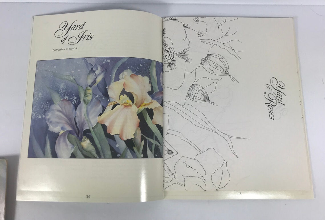 Big and Beautiful Florals Louise Jackson Vol 1 1993 Complete Tole ...